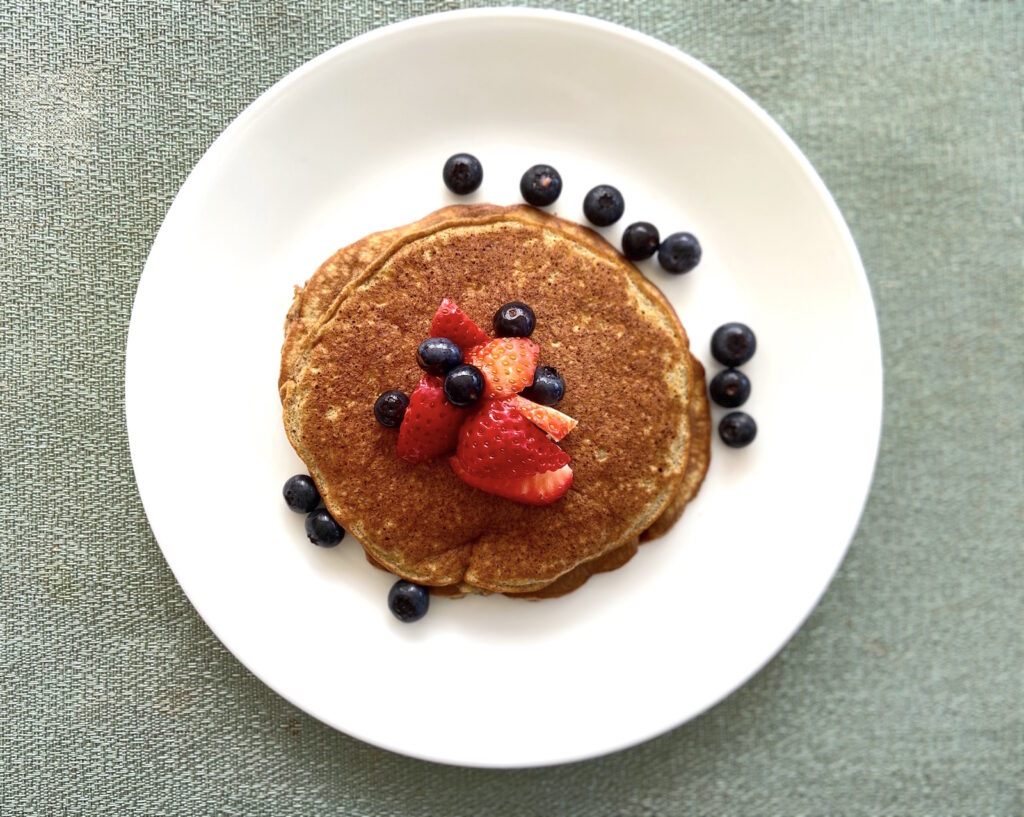 Flourless Banana Pancakes | Hand to Soul